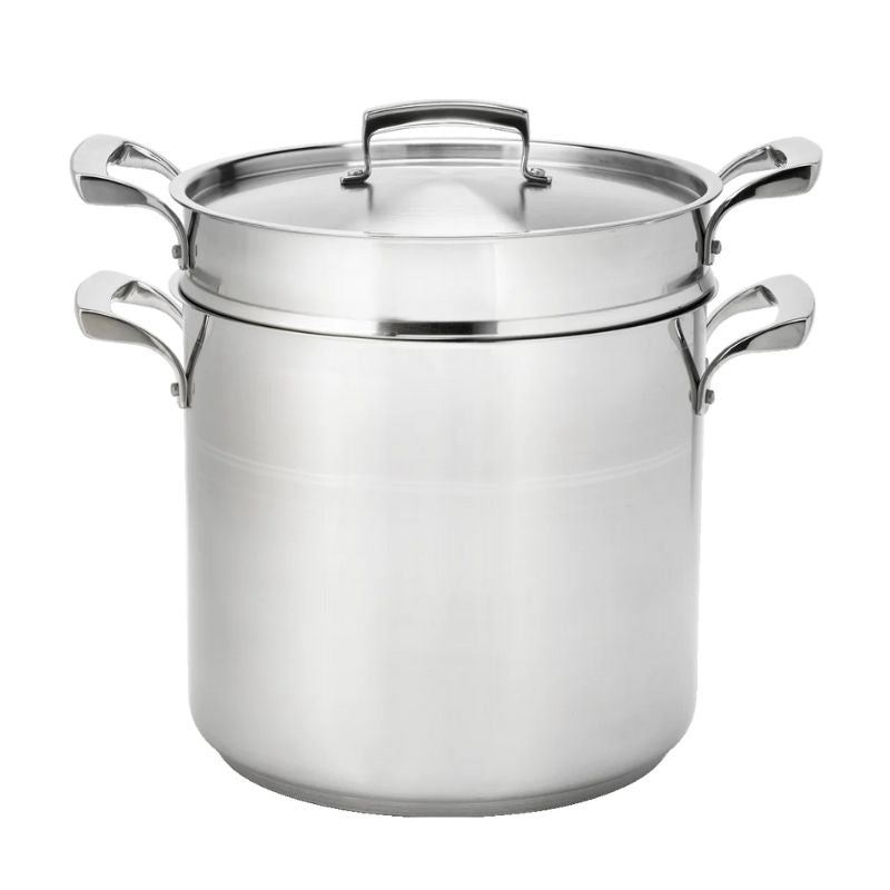 DOUBLE STOCK POT, THERMALLOY, 9QT – Mega Yacht Provisions Panama